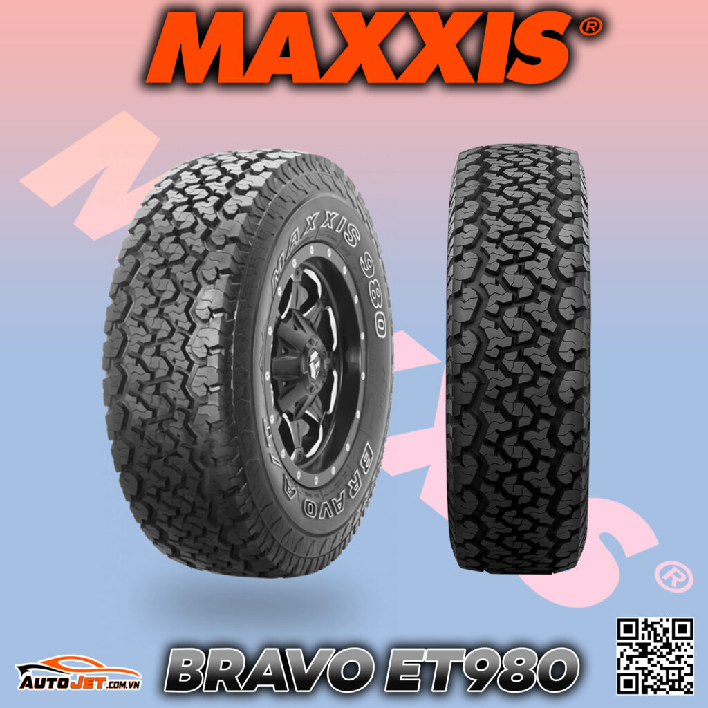 LỐP ALL TERRAIN MAXXIS BRAVO AT980 – MADE IN THAILAND - AutoJet - Car ...